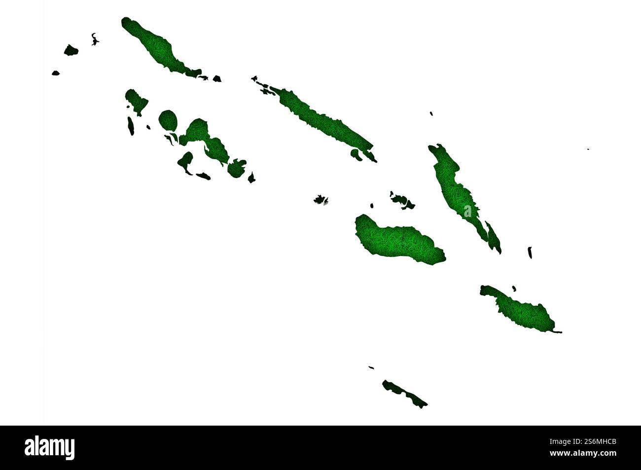 Sea islands map Cut Out Stock Images & Pictures - Alamy