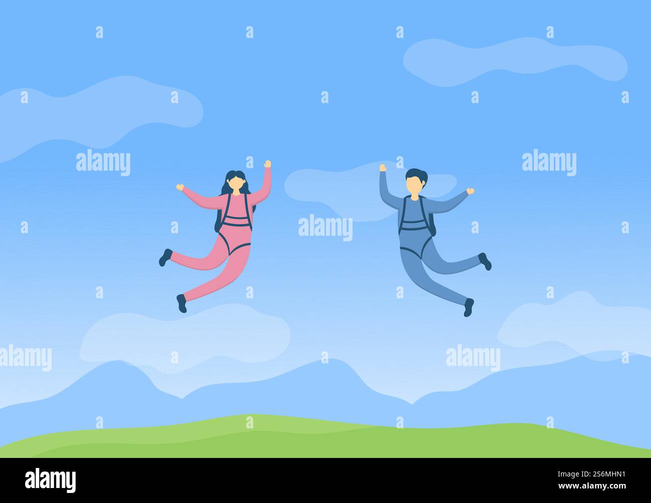 Skydive is a Type Sport of Outdoor Activity Recreation Using Parachute ...