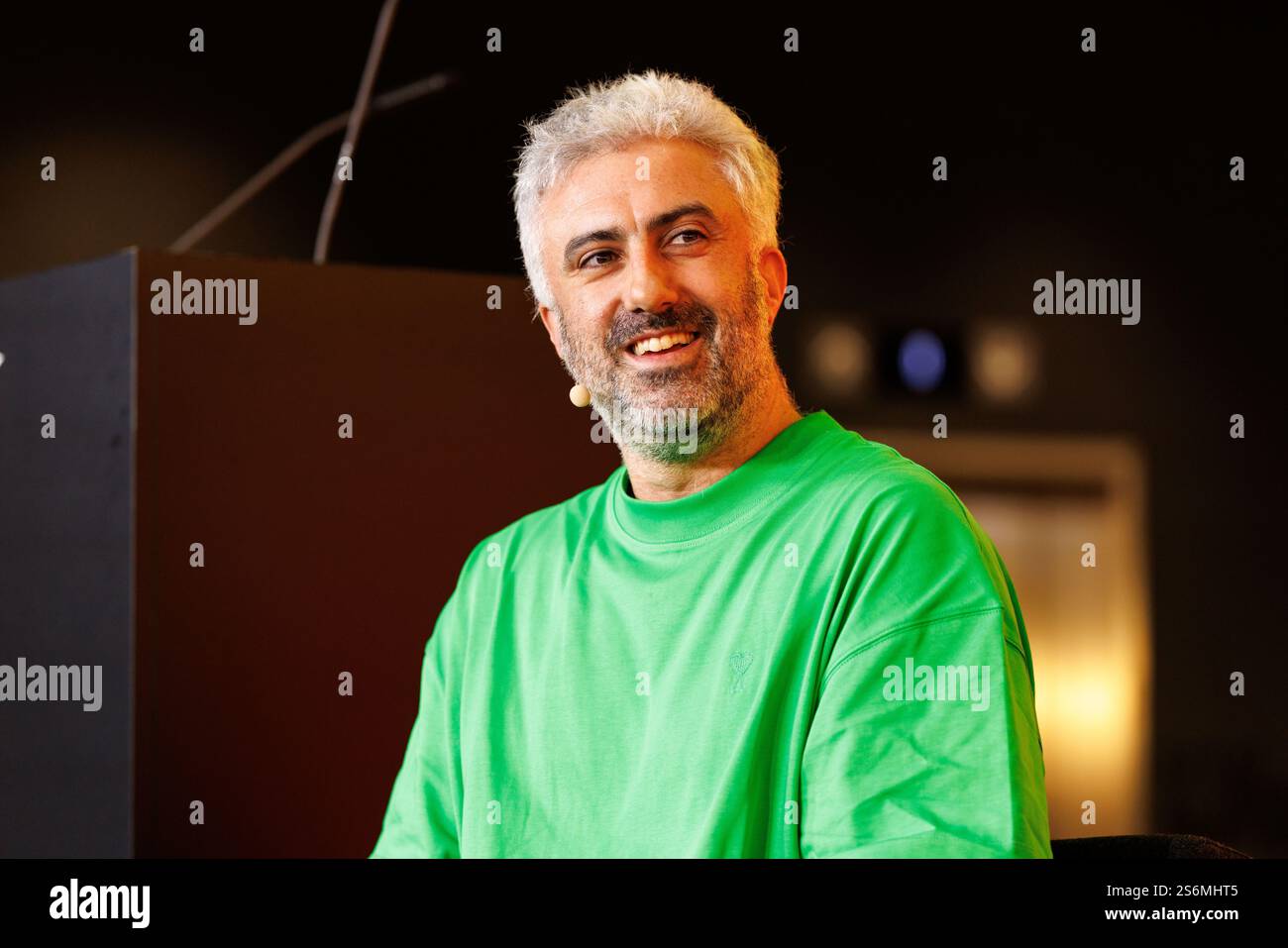 Munich, Germany. 17th Jan, 2025. Thomas Clozel, Owkin, will be speaking ...
