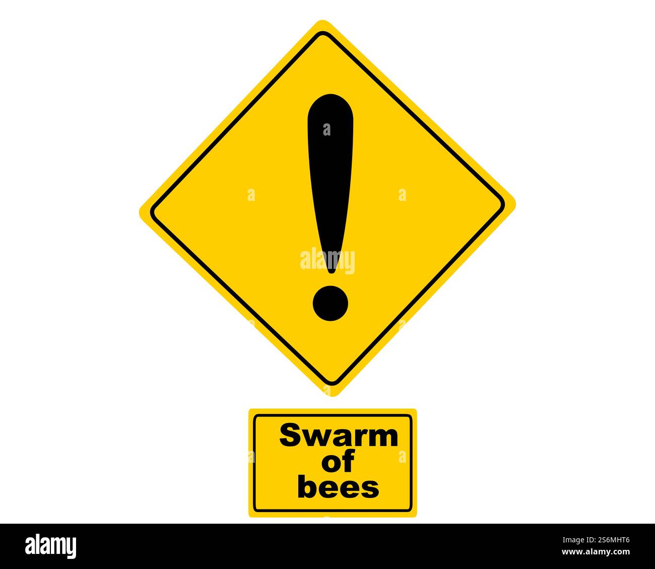 Additional sign on white background Stock Photo - Alamy