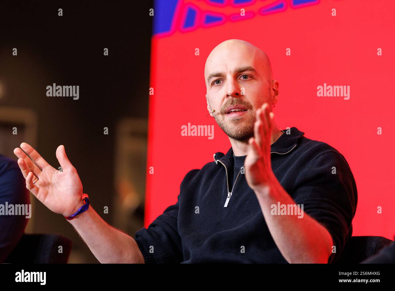 Munich, Germany. 17th Jan, 2025. David Hahn, Remberg, will be speaking ...