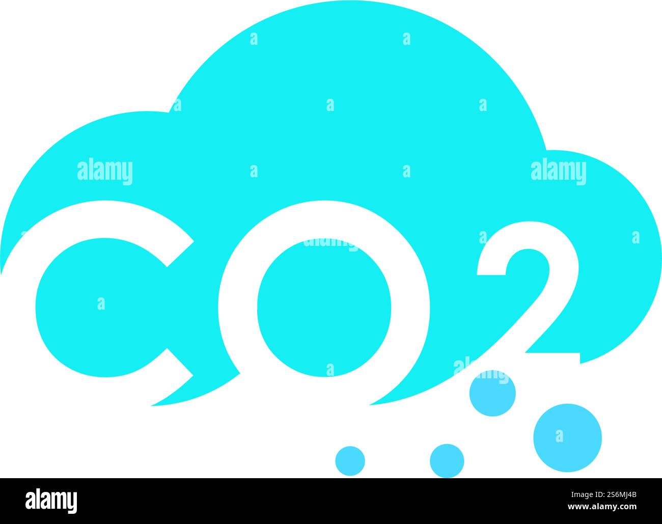Co2 Carbon dioxide logo vector design Stock Vector Image & Art - Alamy