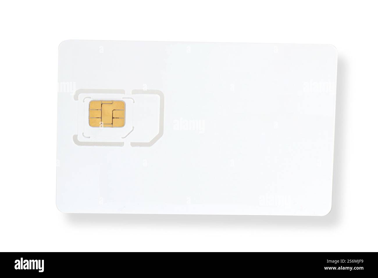 Membership card on white Cut Out Stock Images & Pictures - Alamy