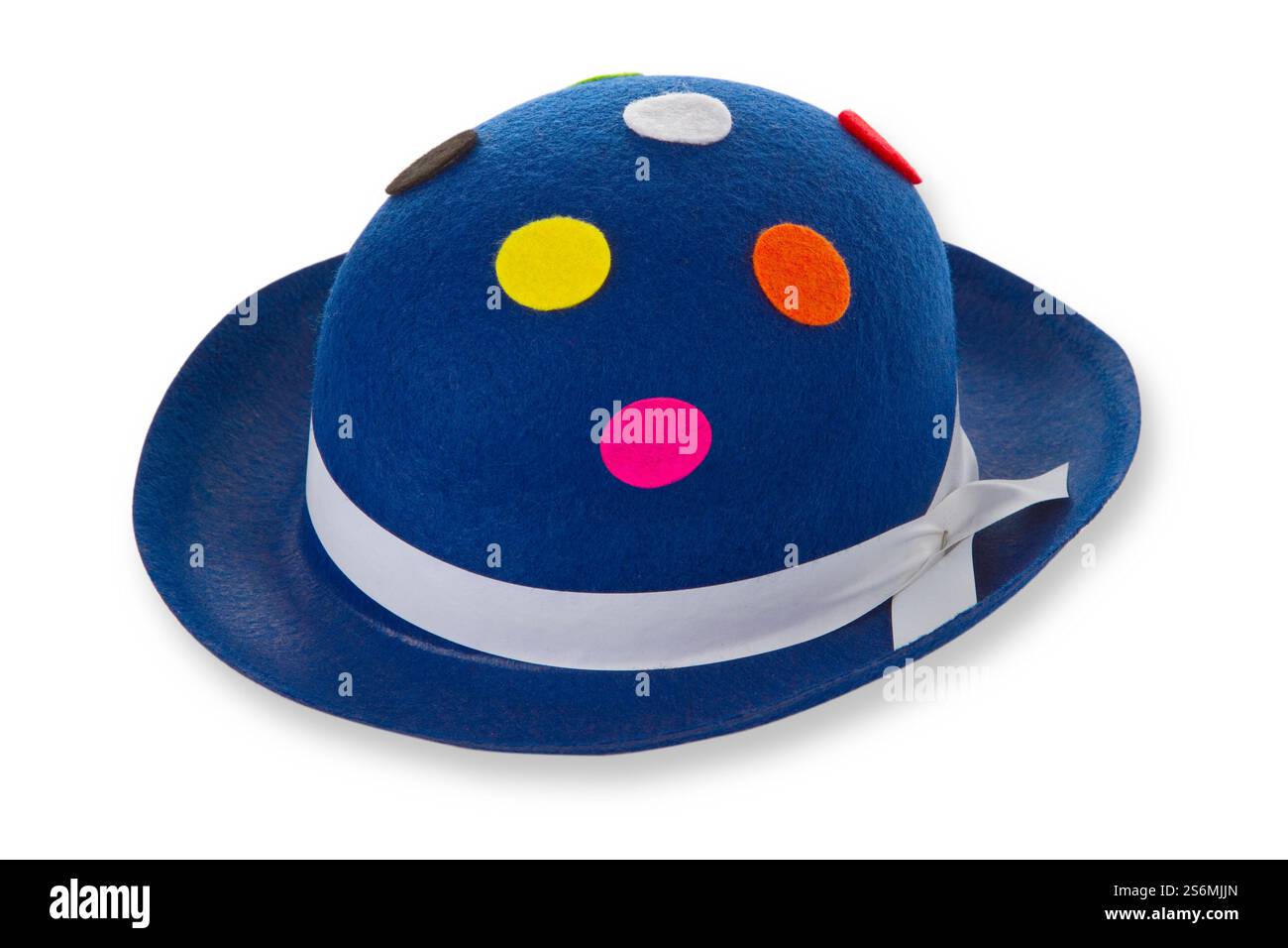 Funny hat cropped on white background Stock Photo - Alamy