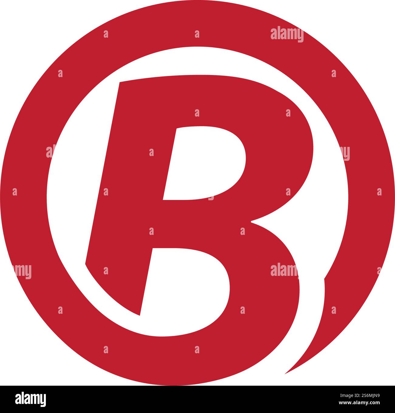 Modern B Initial letter alphabet font logo vector design Stock Vector ...