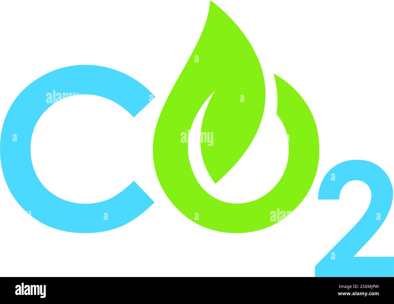 Co2 Carbon dioxide logo vector design Stock Vector Image & Art - Alamy