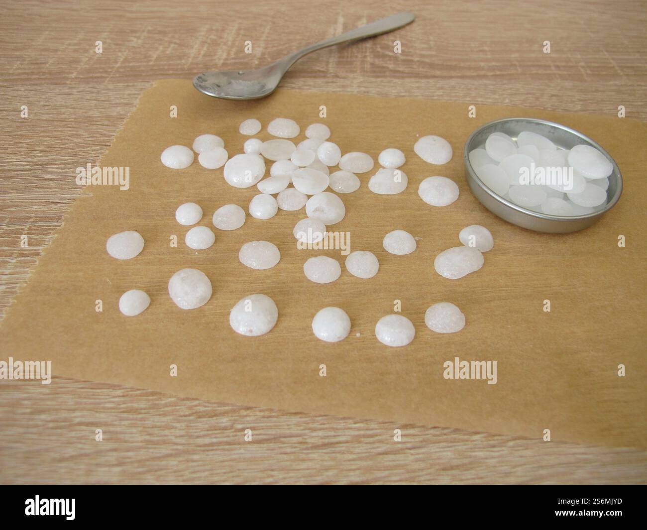 Xylitol sweets, homemade pastilles made from xylitol birch sugar Stock ...