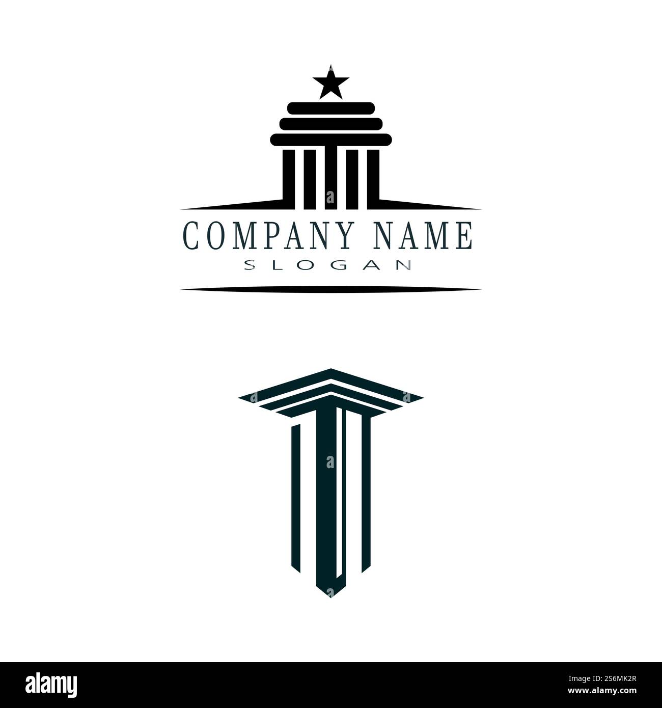 Ancient Pillar Columns Greek Rome Athens Historical Building logo ...