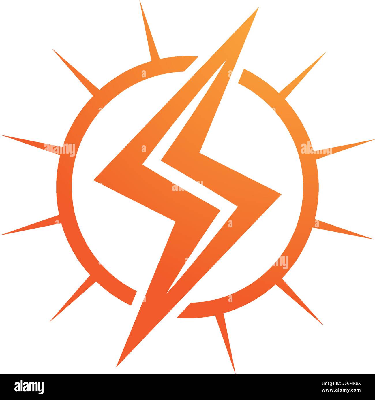 Power lightning logo vector design Stock Vector Image & Art - Alamy