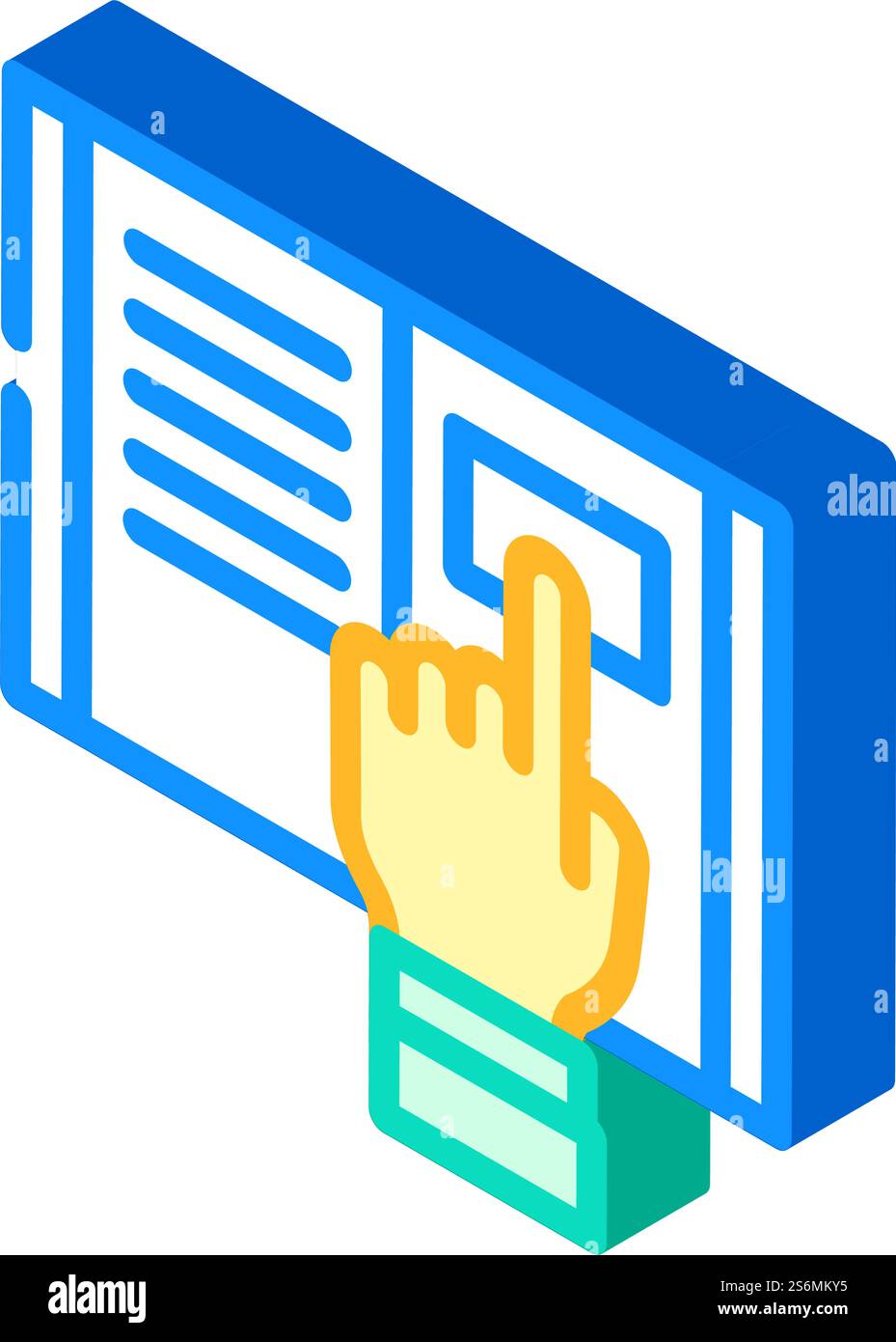 research instruction isometric icon vector. research instruction sign ...