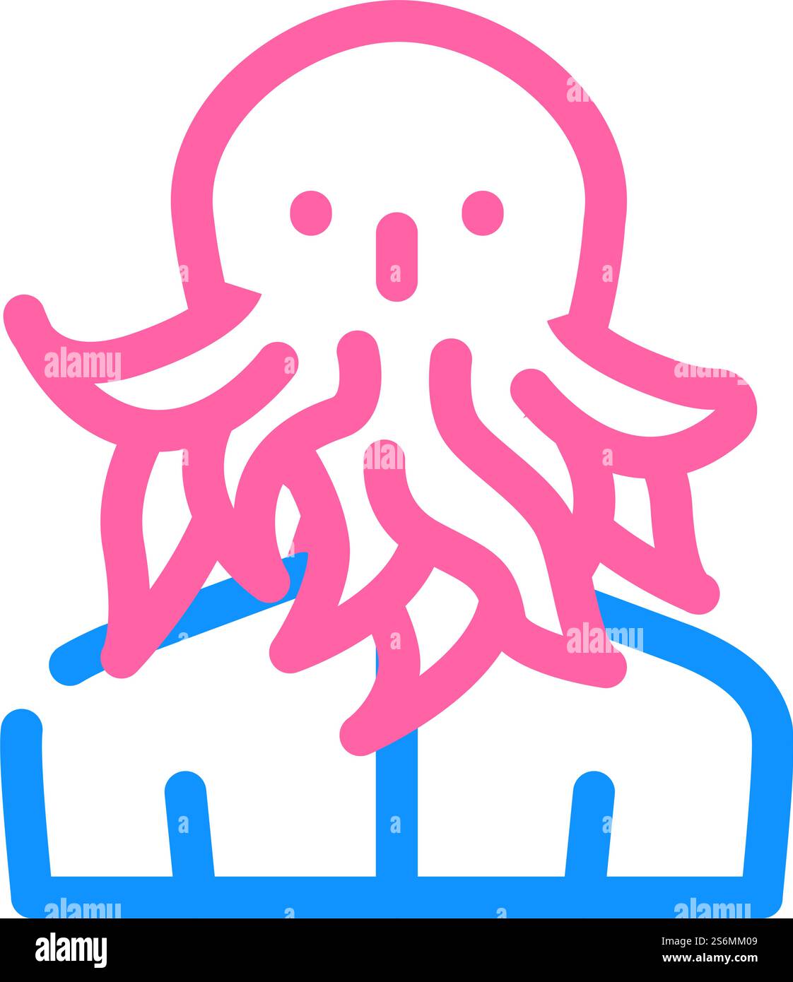 cthulhu fantasy character color icon vector. cthulhu fantasy character ...