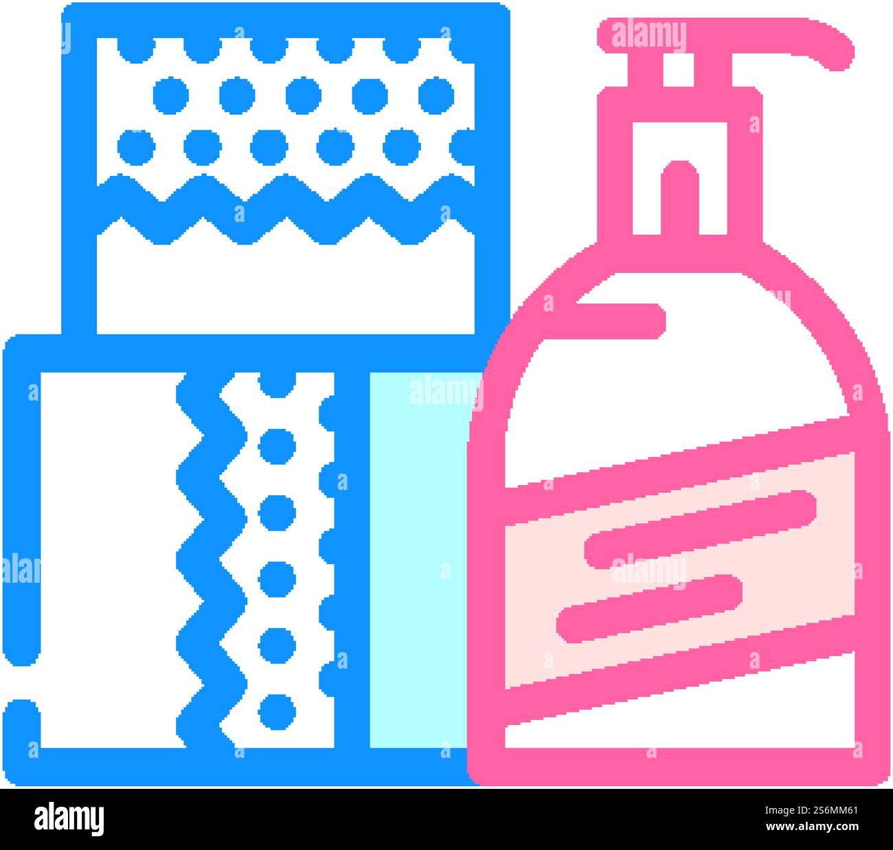 sanitary product department color icon vector. sanitary product ...