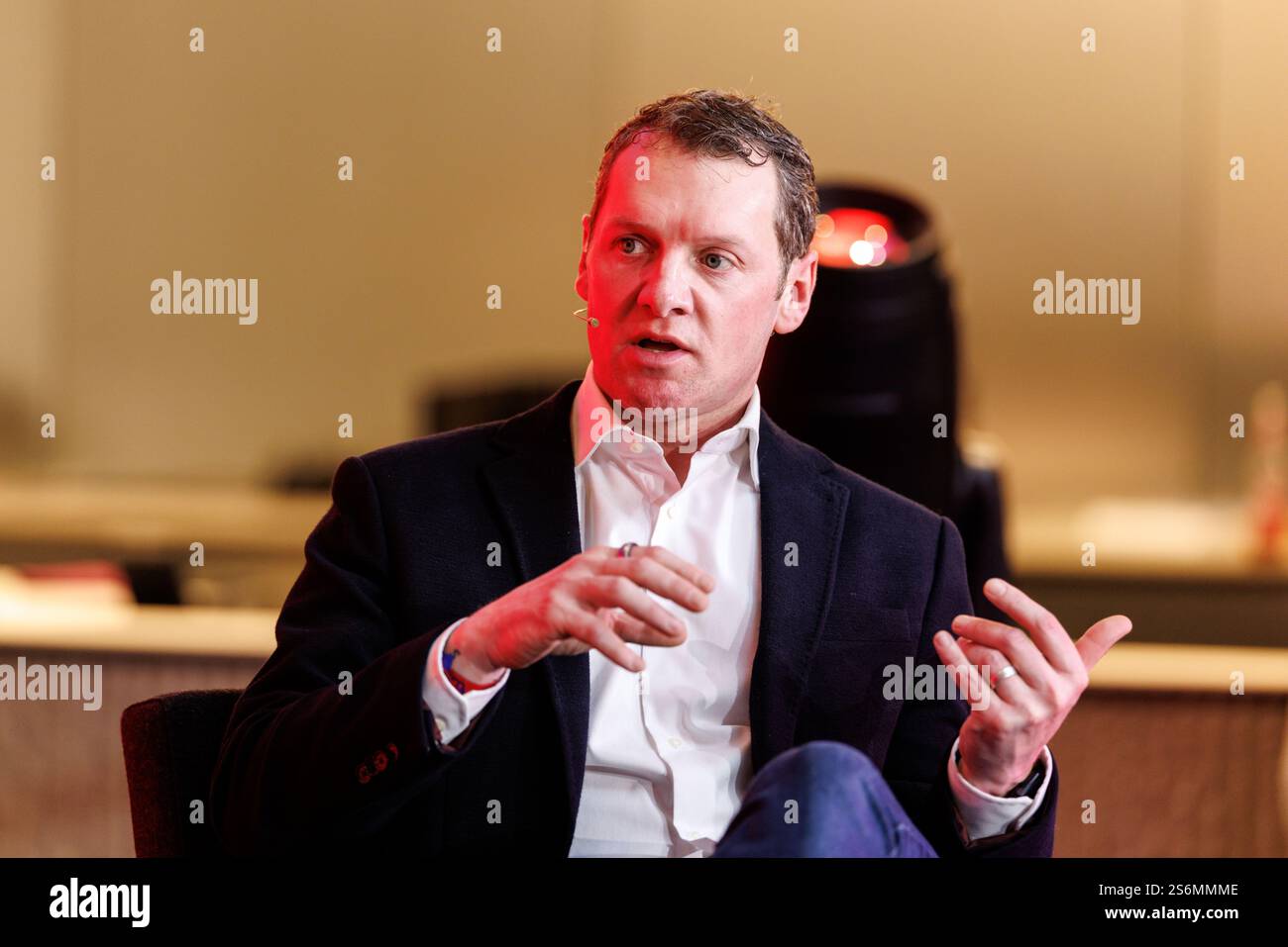 17 January 2025, Bavaria, Munich: Ryan Archer, Horizon Growers, will be ...