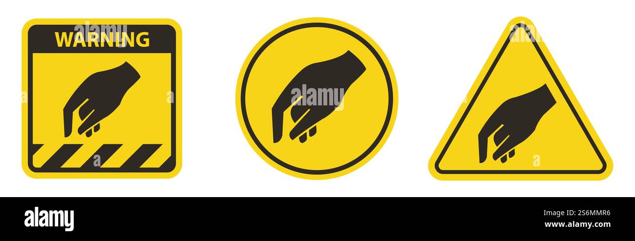 No reaching in, do not touch Stock Vector Image & Art - Alamy