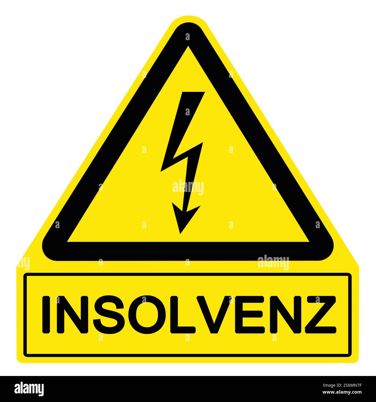 Electricity signs Cut Out Stock Images & Pictures - Alamy