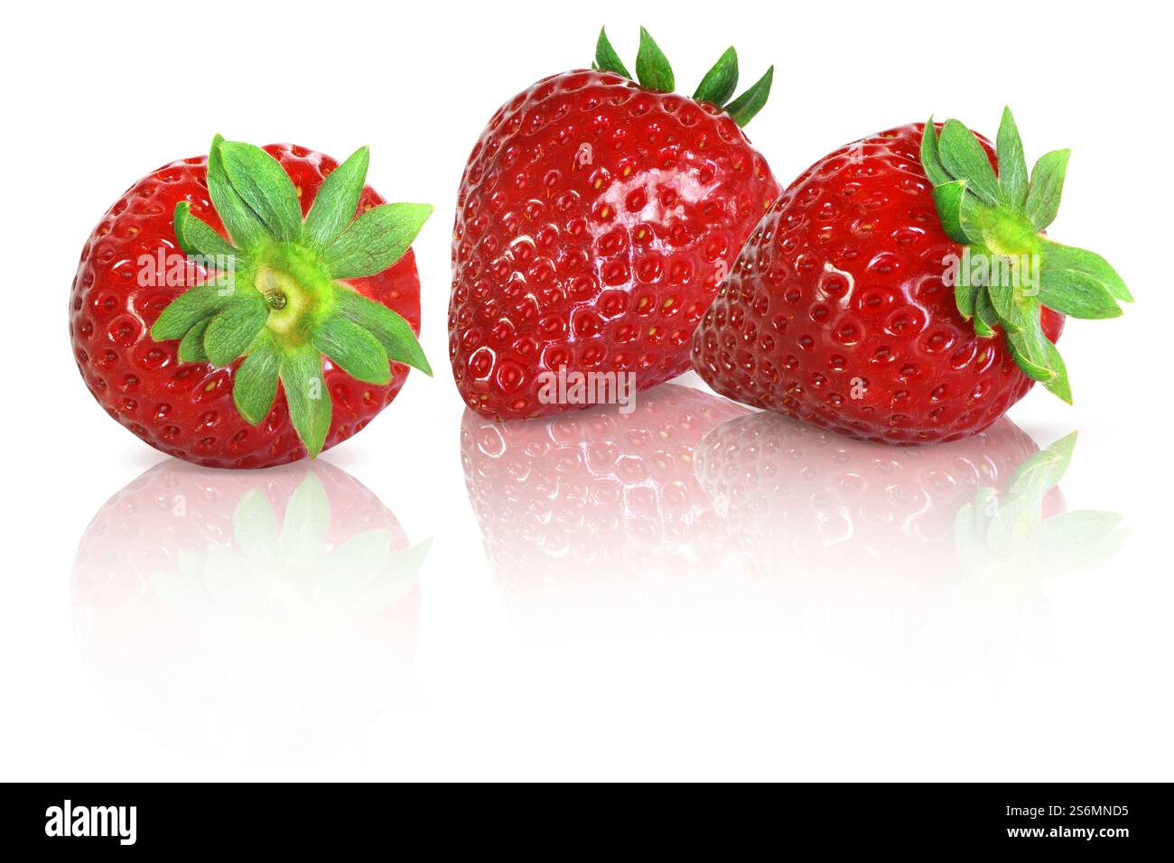 Plain strawberries Cut Out Stock Images & Pictures - Alamy