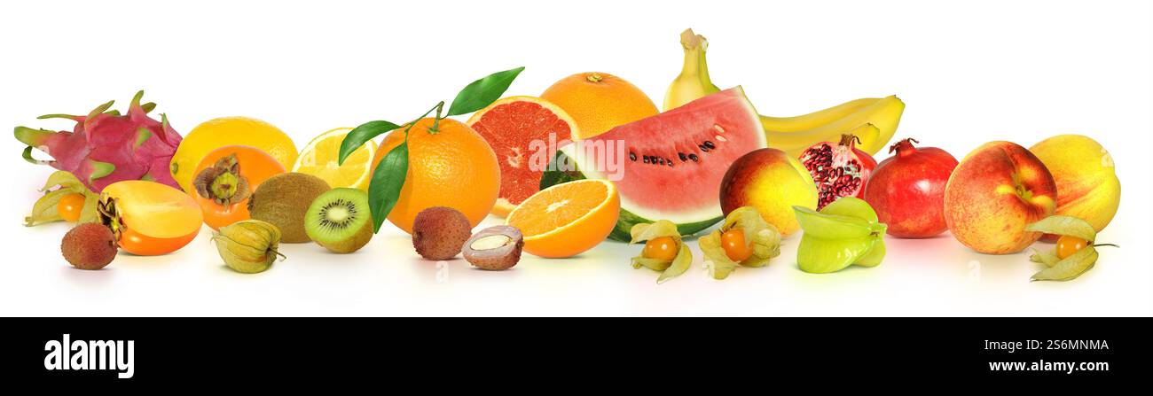 Species of fruit Cut Out Stock Images & Pictures - Alamy