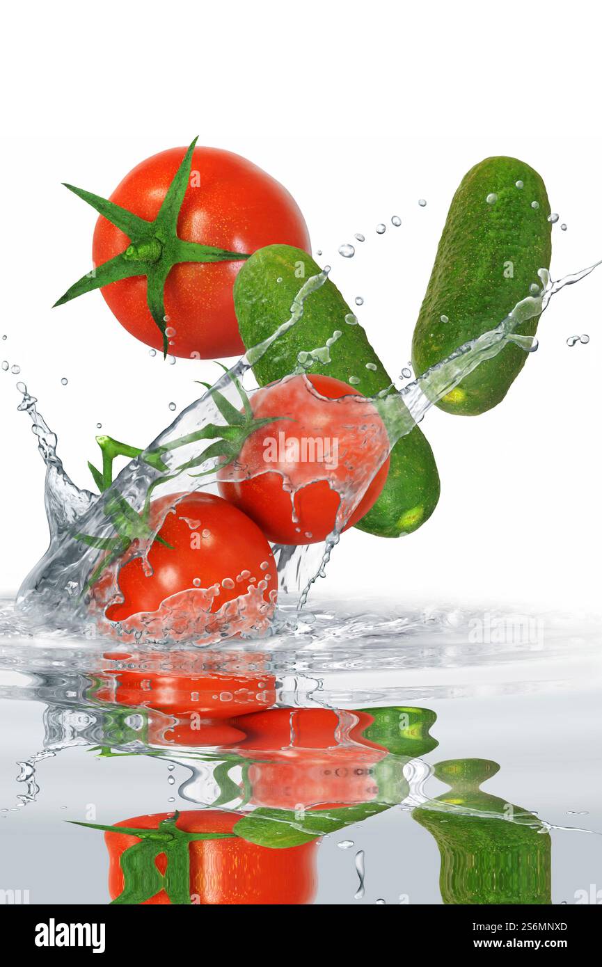 Rinsing off vegetables hi-res stock photography and images - Alamy