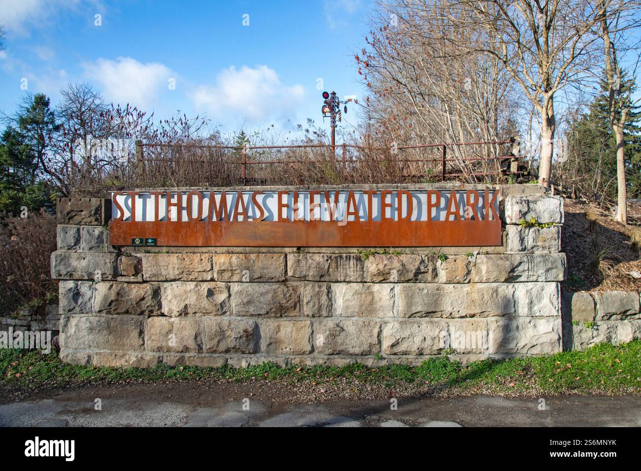 St. Thomas, Ontario, Canada - The St. Thomas Elevated Park, built on ...