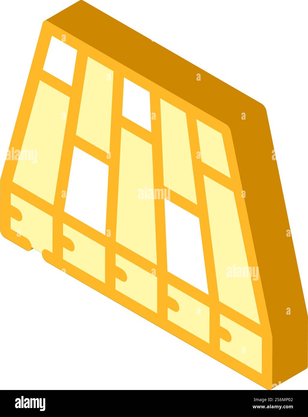 batten floor isometric icon vector. batten floor sign. isolated symbol ...