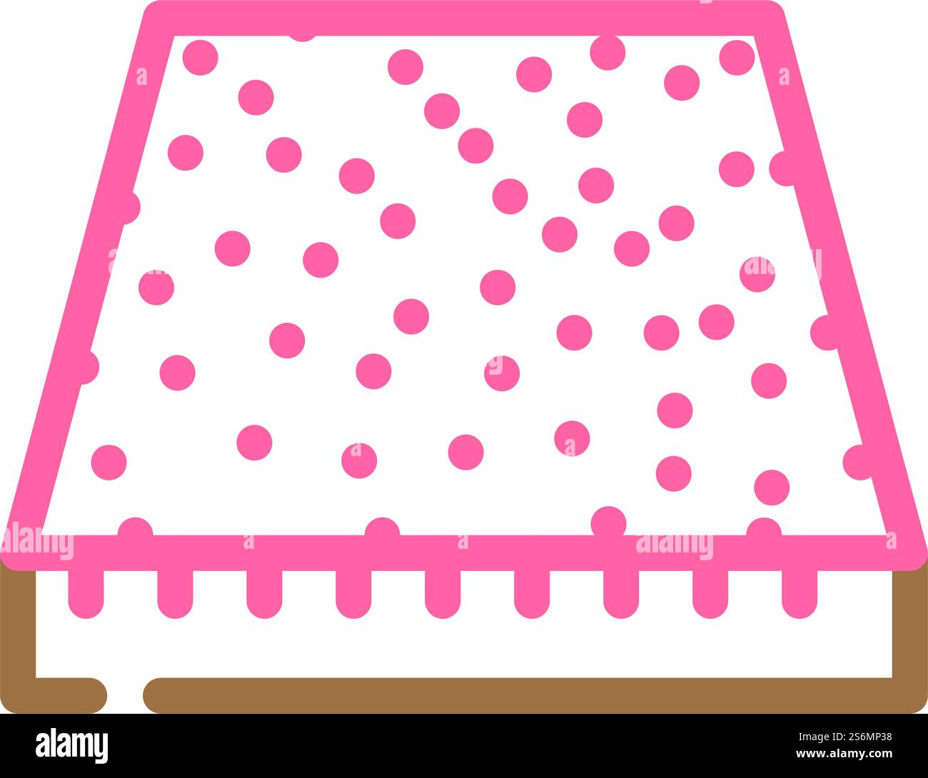 carpet floor color icon vector. carpet floor sign. isolated symbol ...