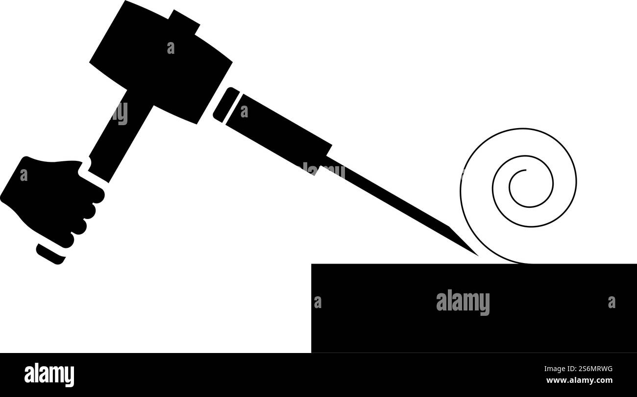 chisel and hammer coloring pages