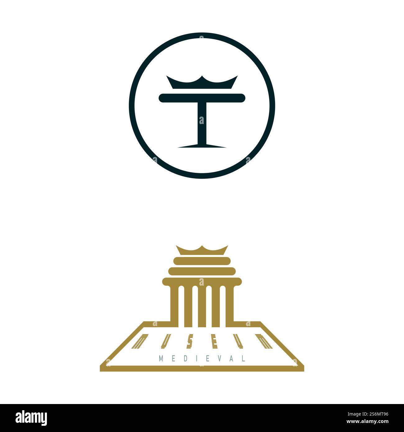 Ancient Pillar Columns Greek Rome Athens Historical Building logo ...