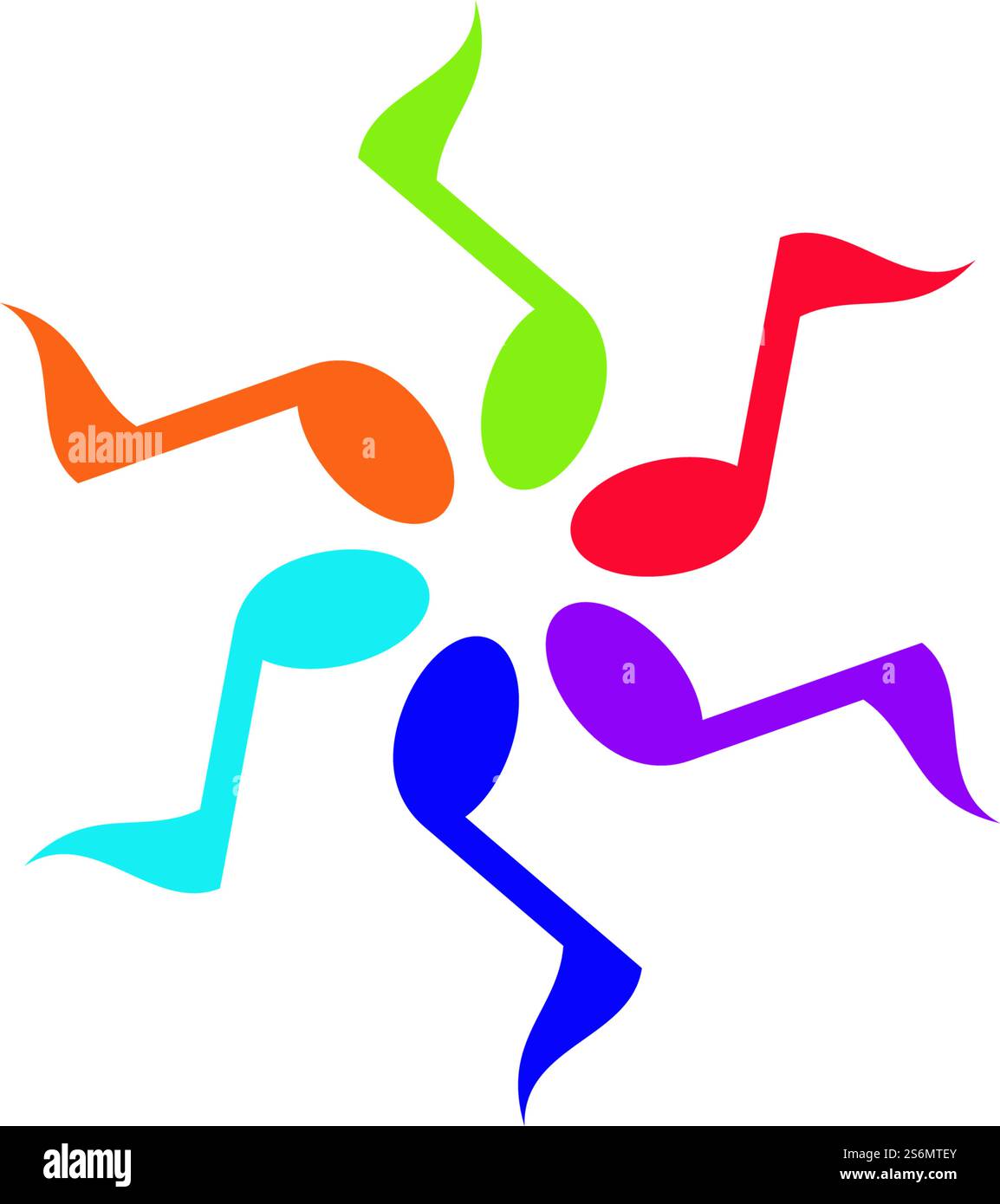 Music note logo Vector template Stock Vector Image & Art - Alamy