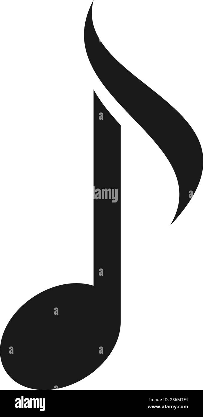 Music note logo Vector template Stock Vector Image & Art - Alamy