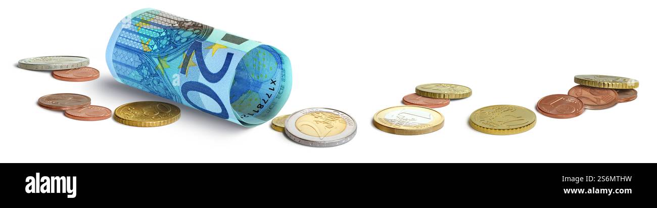 Change roll hi-res stock photography and images - Alamy