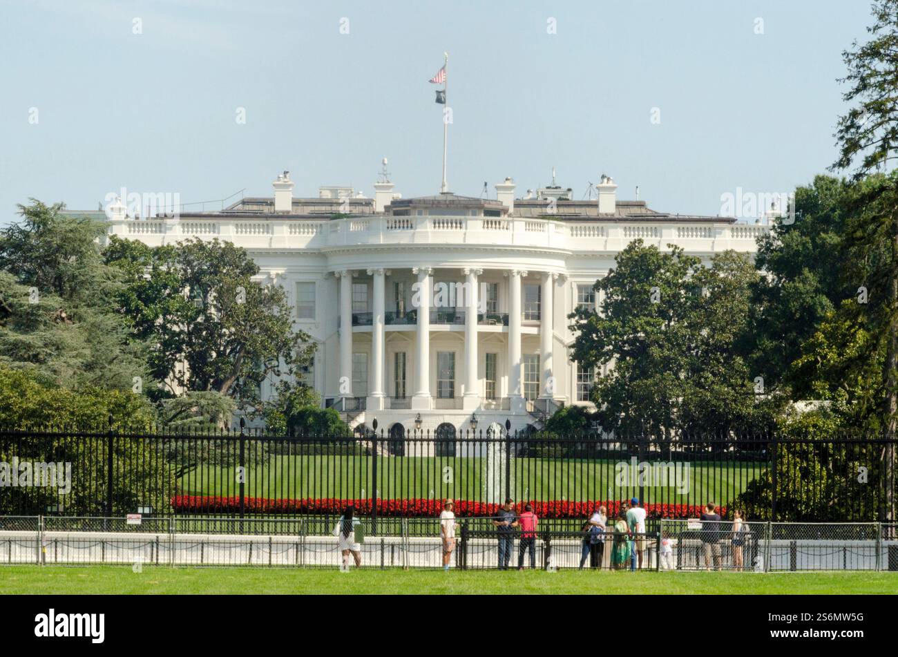 White House - seat of the US President Stock Photo - Alamy