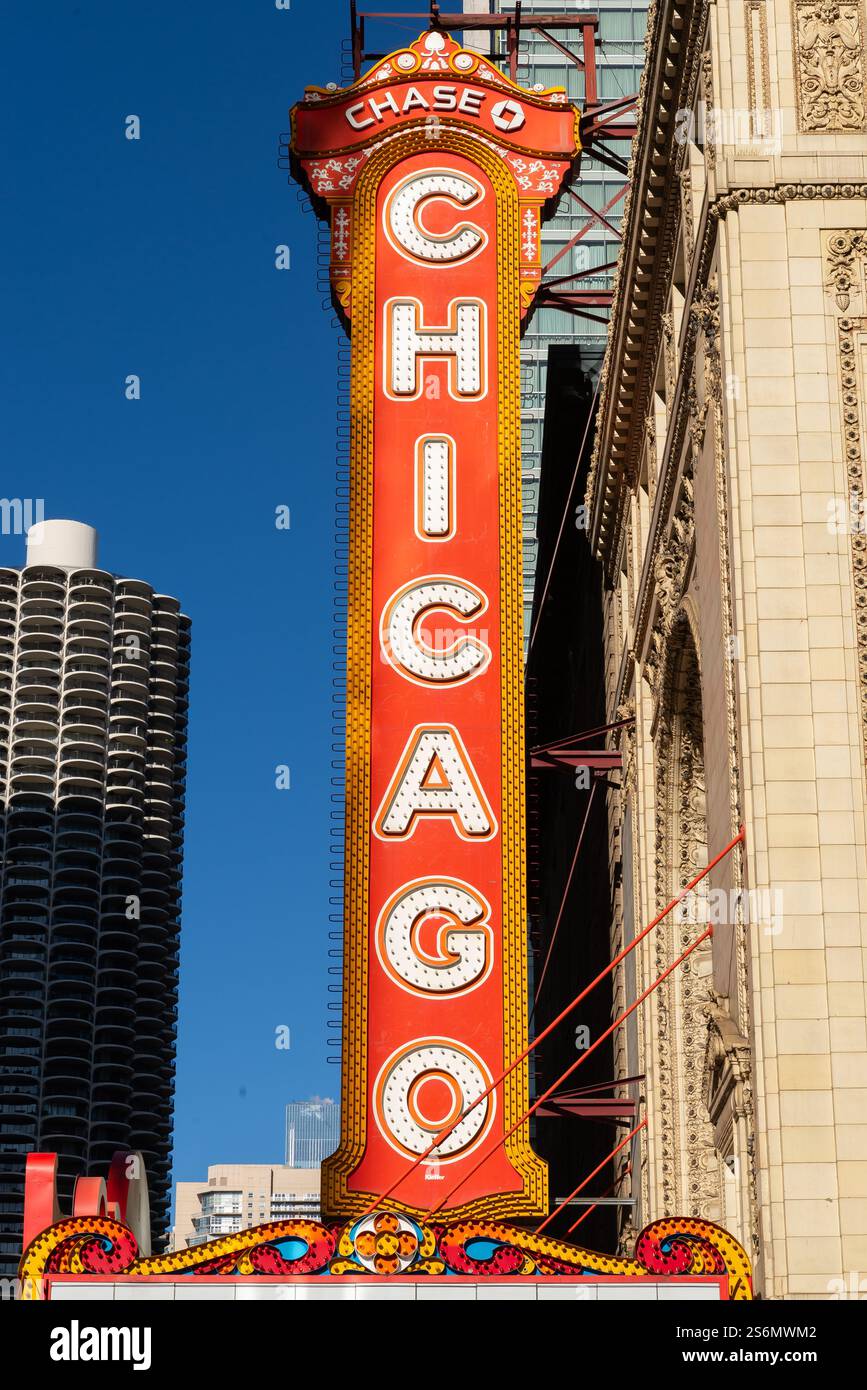 Chicago, Illinois - United States - January 13th, 2025: The Chicago ...
