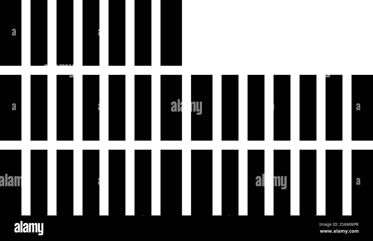 Container Stack Icon. Black Stencil Design. Vector Illustration Stock ...