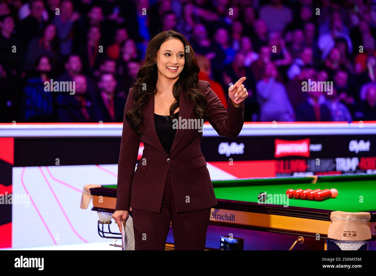 LONDON, UNITED KINGDOM. 17th Jan, 25. BBC presenter - Seema Jaswal ...