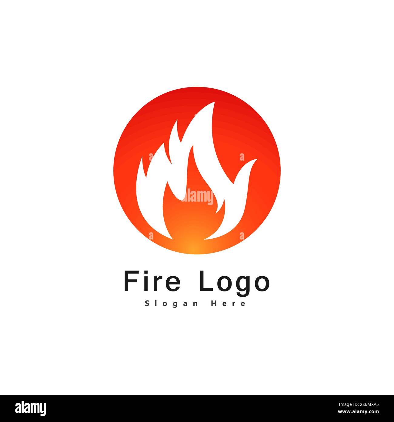Fire Flame Logo design vector template drop silhouette. Creative ...