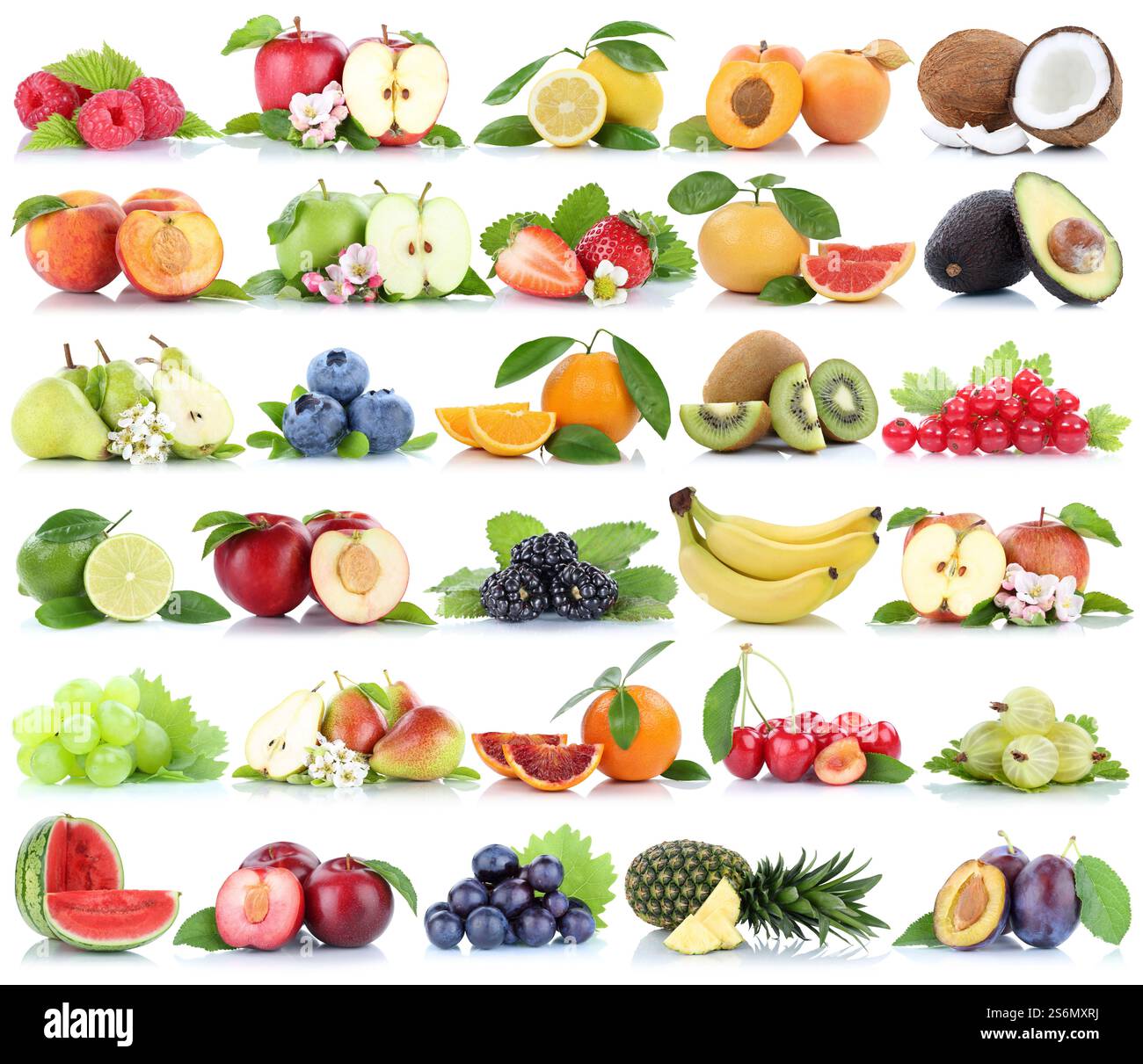 fruits fruit fruit collage apple orange banana oranges strawberry ...
