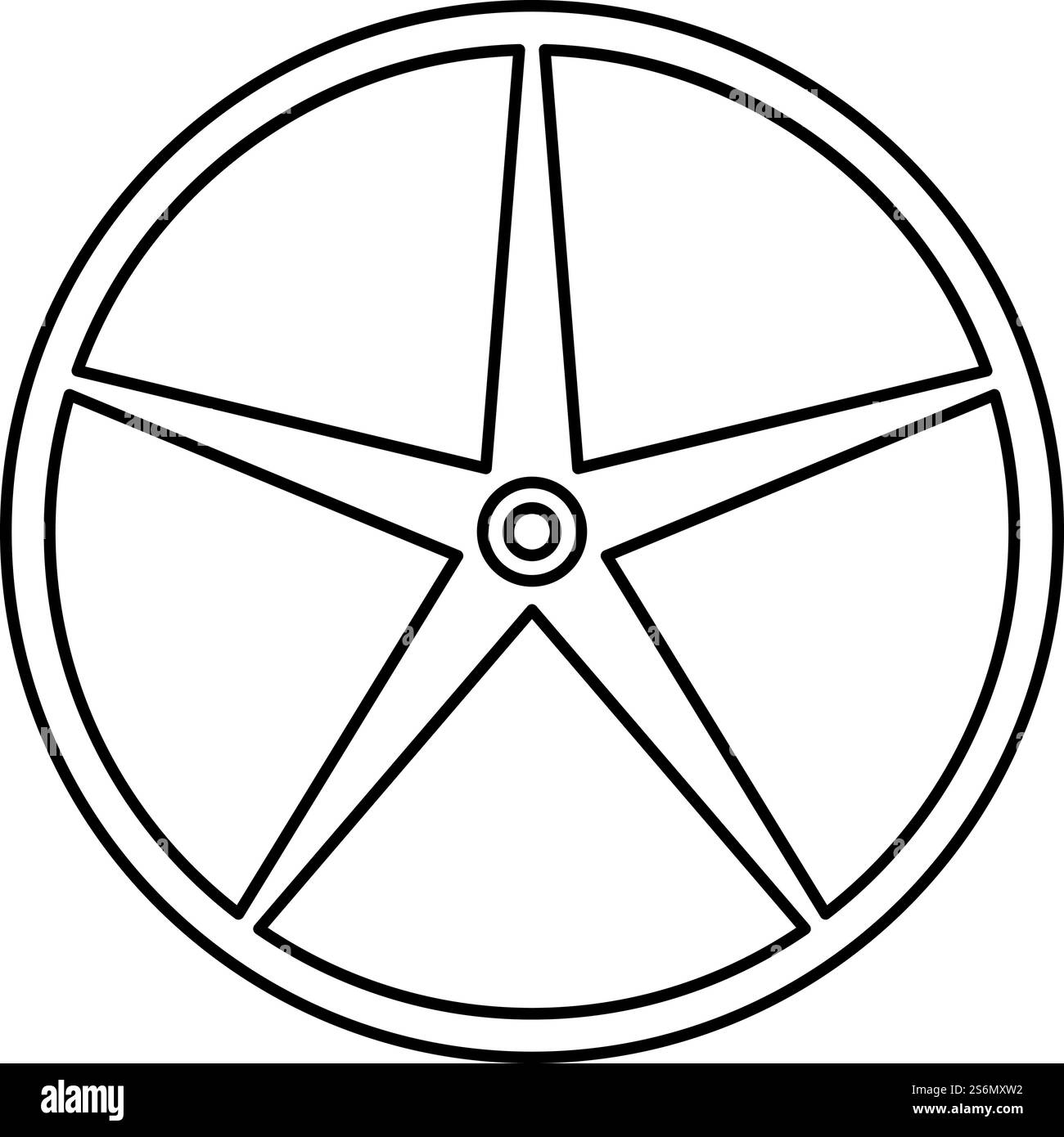 Sheave Pulley for engine washing machine Crosshead contour outline icon ...