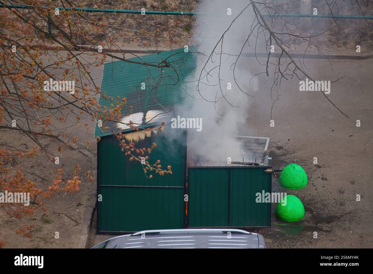 Unsafe fire handling hi-res stock photography and images - Alamy