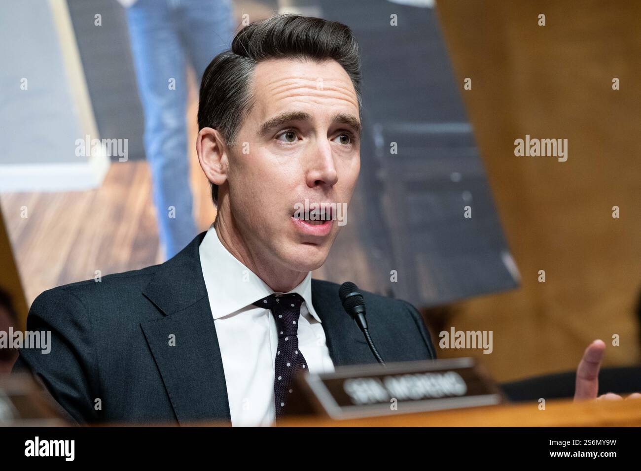 Washington, United States. 17th Jan, 2025. U.S. Senator Josh Hawley (R ...