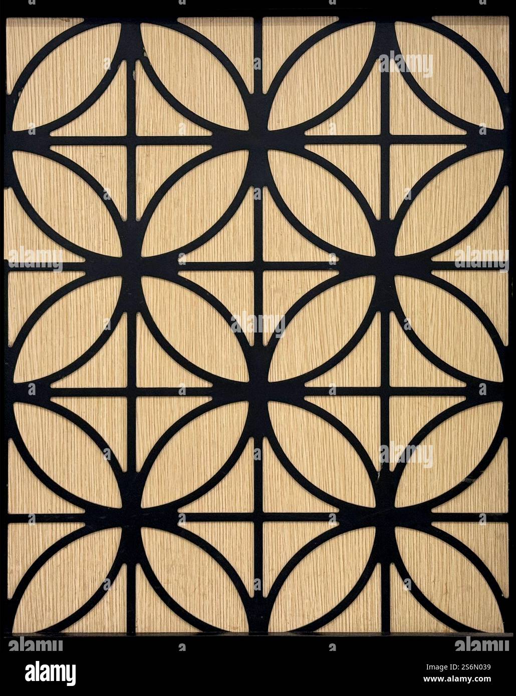 Random round floral pattern or ‘Kawung’ for 3D laser cutting panels at ...