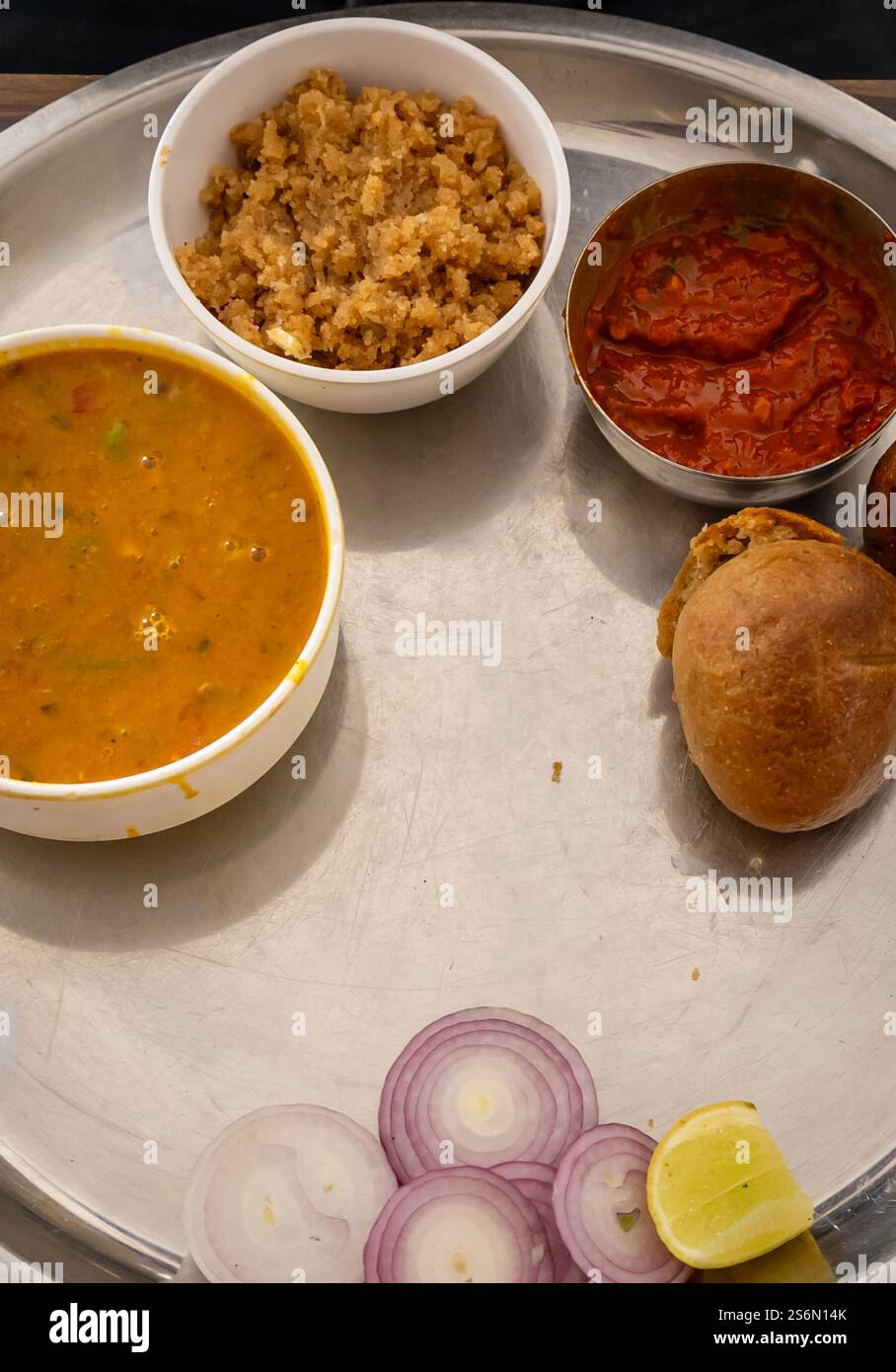 Dal bati churma hi-res stock photography and images - Alamy