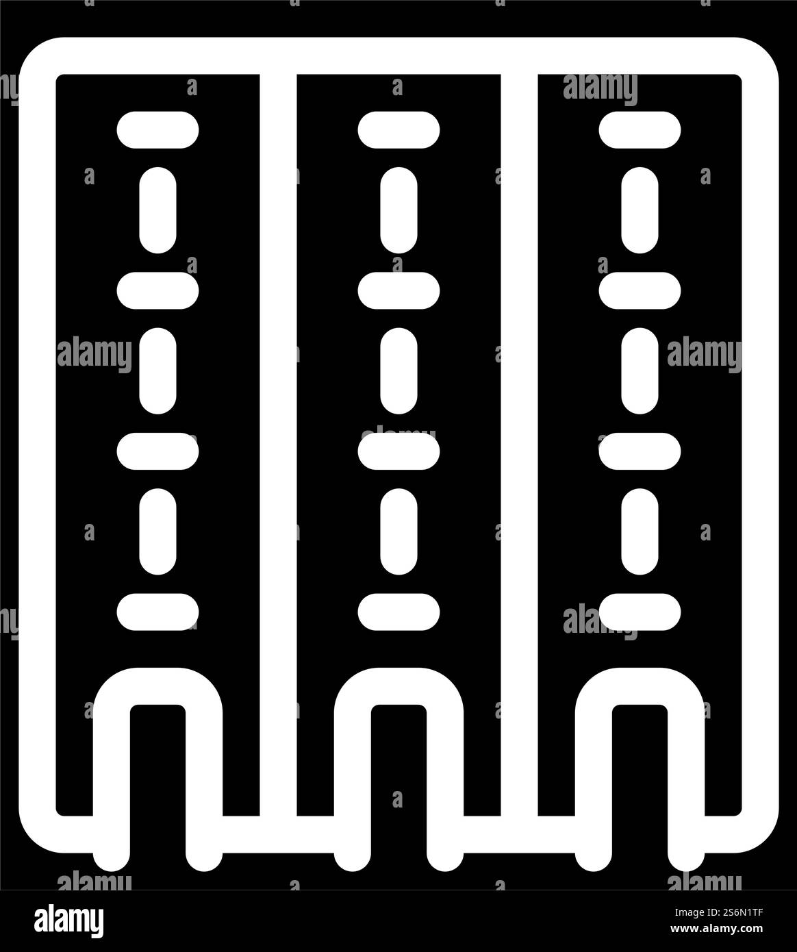 swimming pool glyph icon vector. swimming pool sign. isolated contour ...