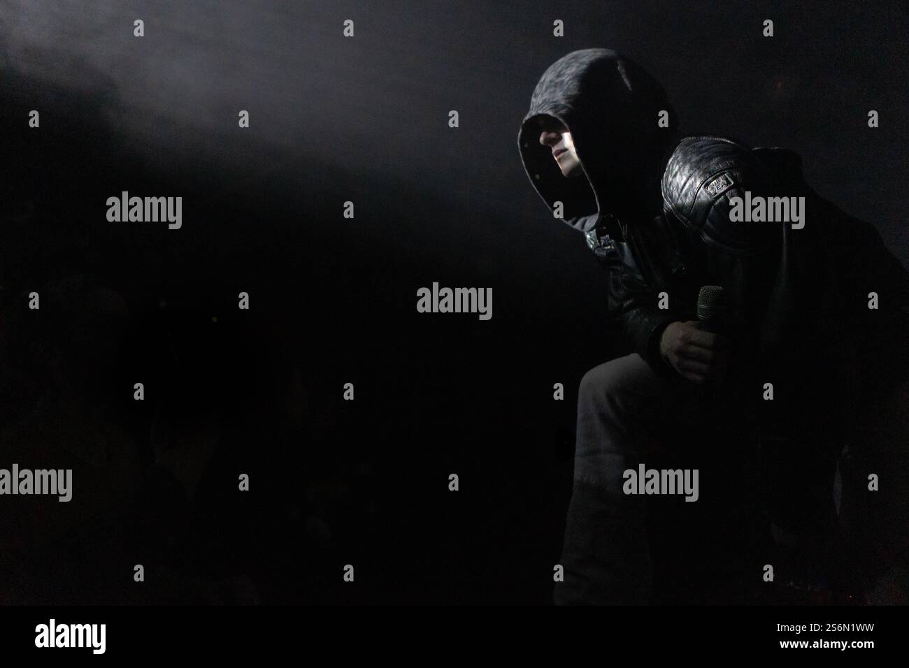 Oslo, Norway. 16th, January 2025. The Norwegian synth-punk duo Zero ...