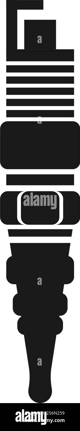 Illustration engine ignition spark Black and White Stock Photos ...