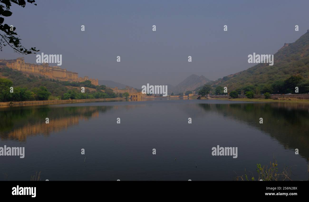 Red Fort Lake Stock Photo - Alamy
