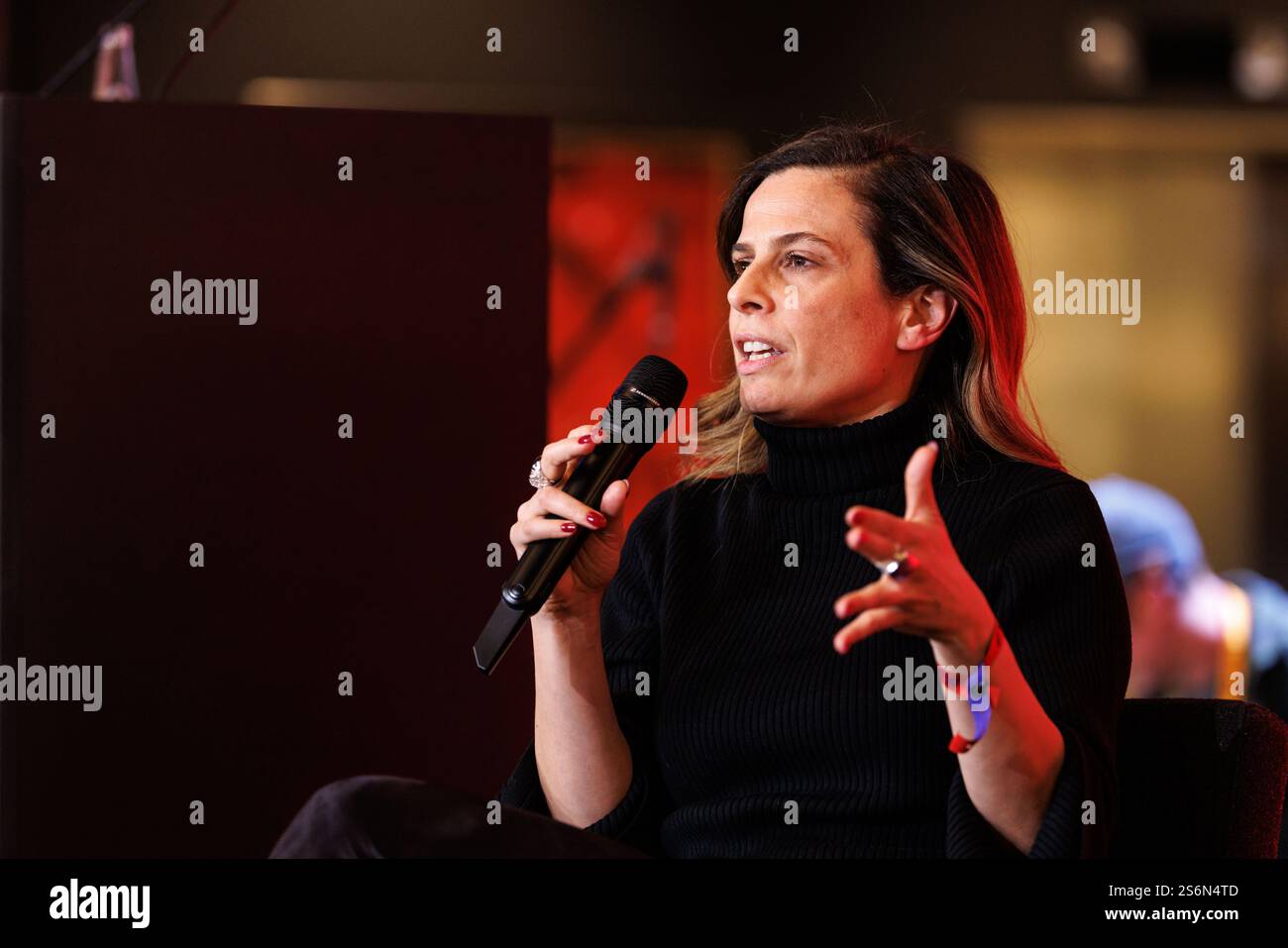 Munich, Germany. 17th Jan, 2025. Francesca Bria, UCL Institute for ...