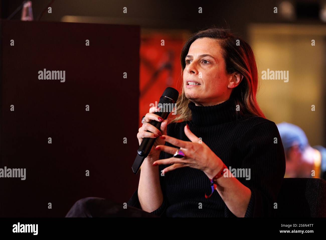 Munich, Germany. 17th Jan, 2025. Francesca Bria, UCL Institute for ...