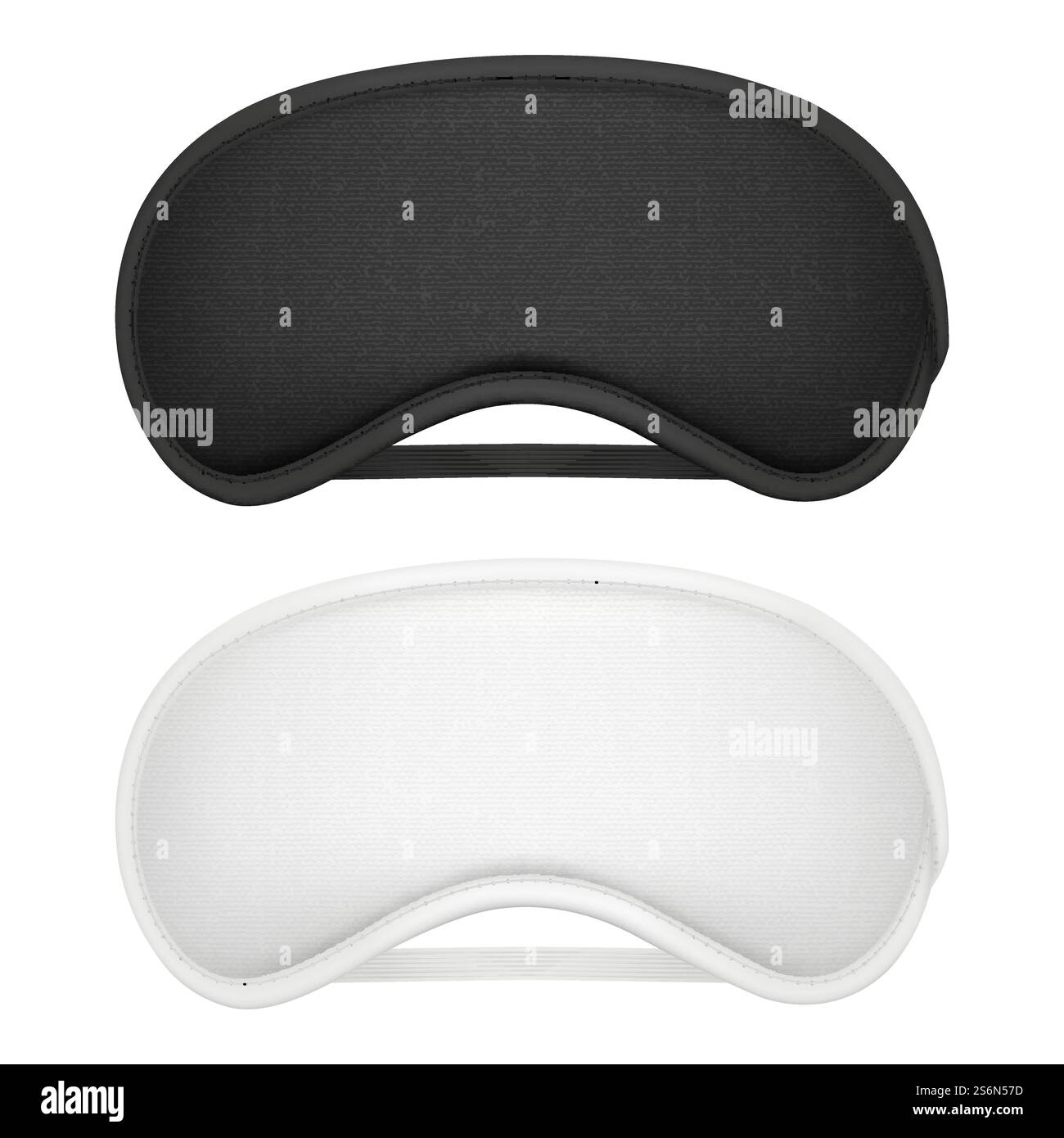 Sleeping mask. Night dreams closed eyes rest and relax sleeping symbols ...