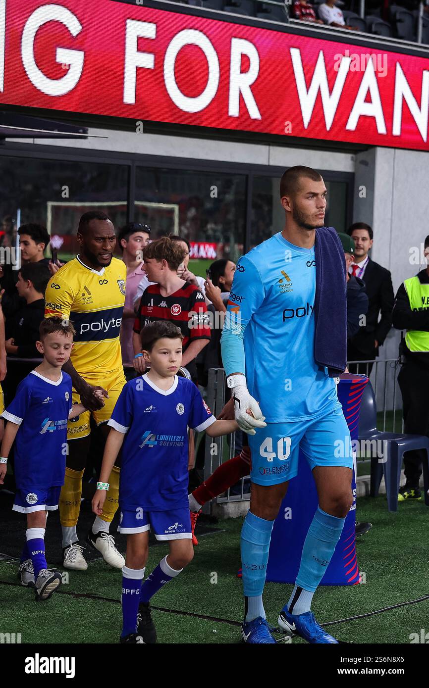 17th January 2025; CommBank Stadium, Sydney, NSW, Australia: A-League ...