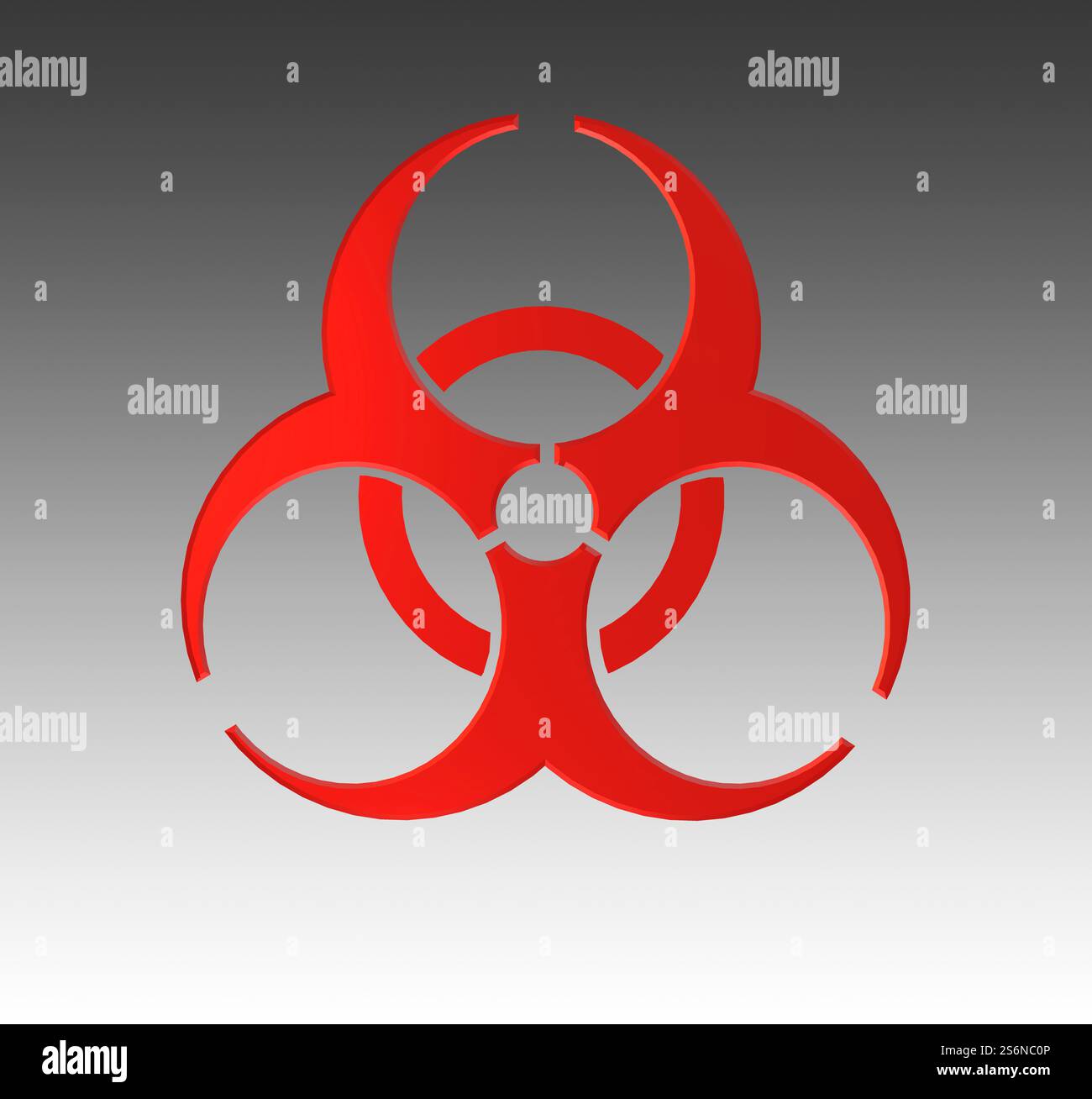 Biohazard - Icon - Graphic - Illustration Stock Photo - Alamy